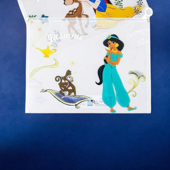 Disney | Office | Princess Jasmine Clear Zipper Pouch | Poshmark